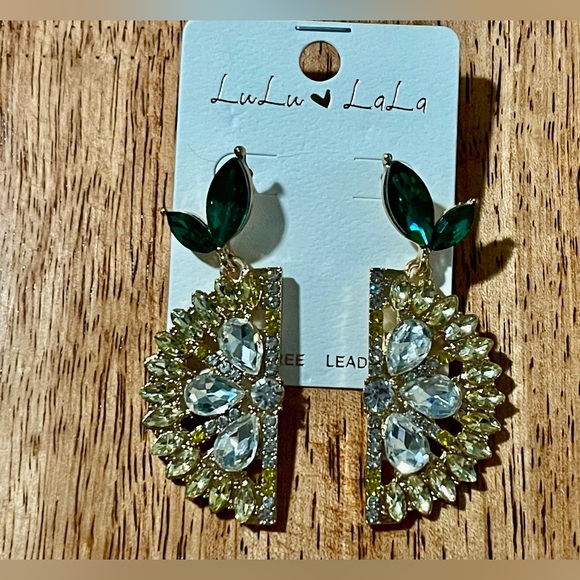 lulu & Lala | Jewelry | Lulu Lala Half Lemon Earring 25 Inch Long ...